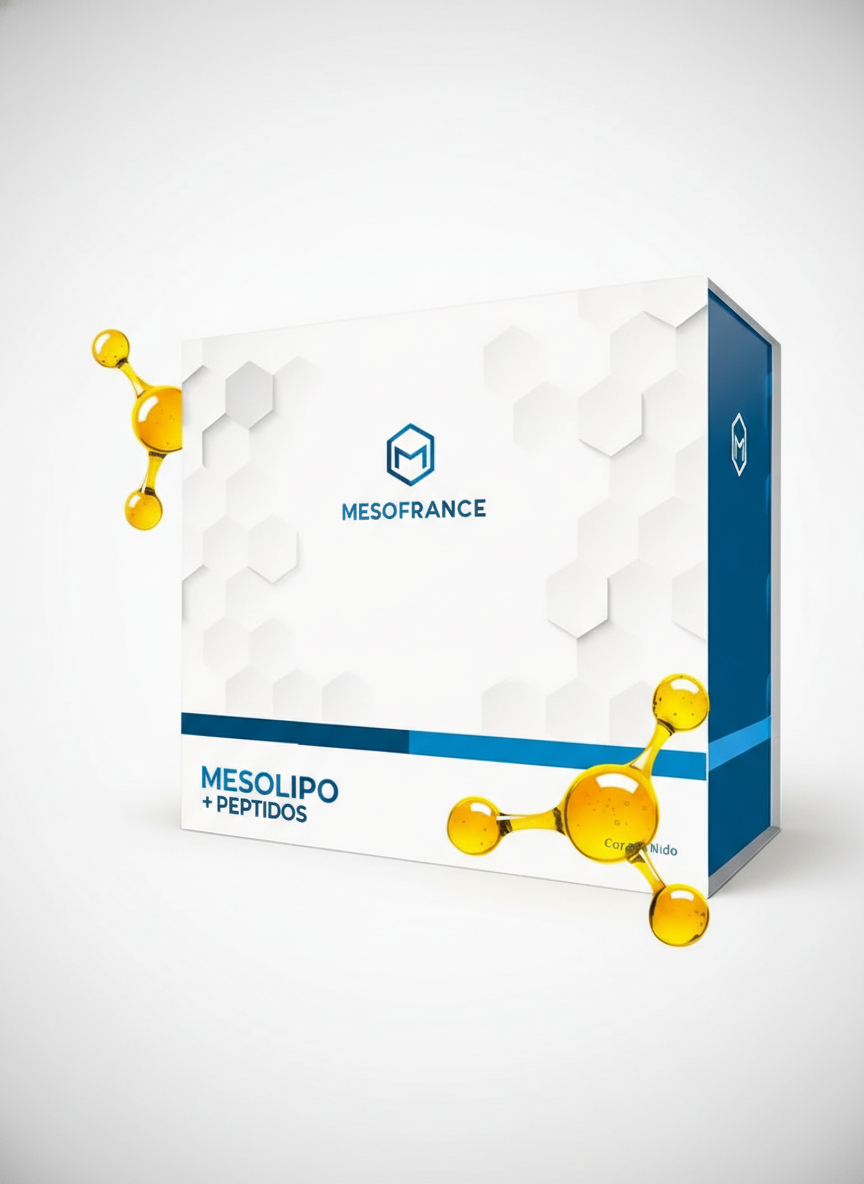 Mesolipo + Péptidos Mesofrance 100 Ampolletas 5ml