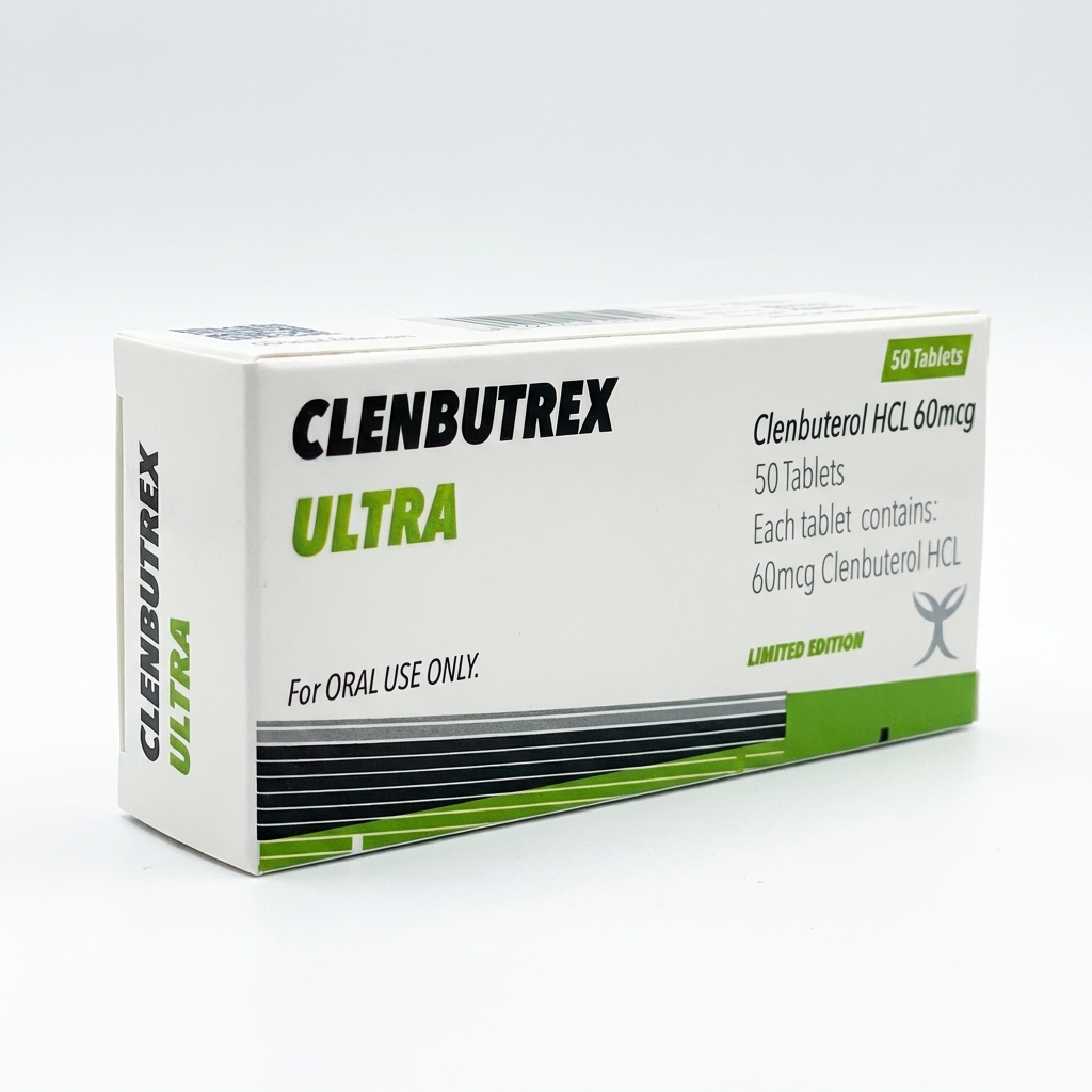 Clenbutrex Ultra XT Labs Clenbuterol 60mcg x 50 Tabs Quema Grasa y ...