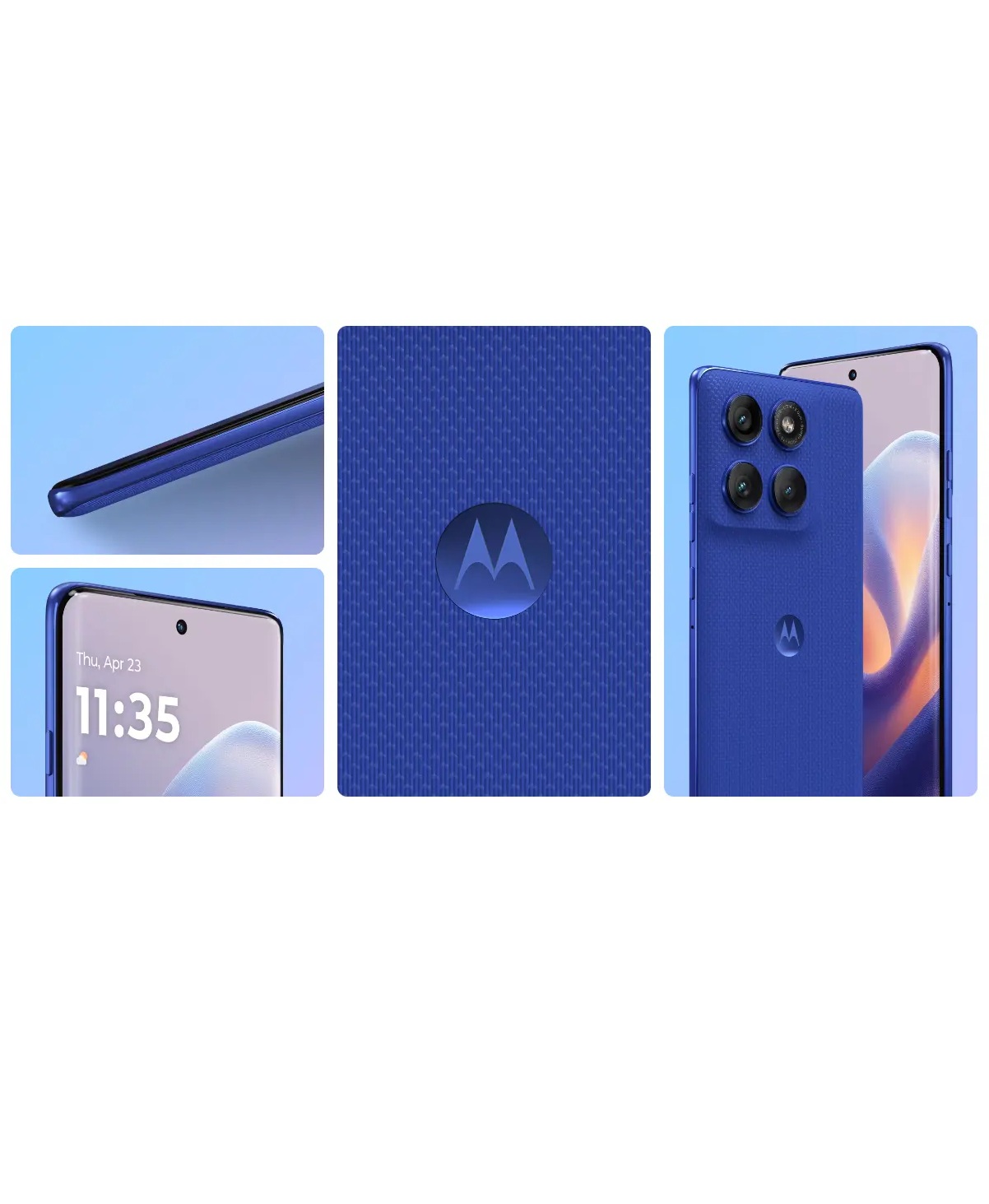 Motorola Edge 60 Pro 5G 512Gb 12Ram Color Azul Nuevo Libre