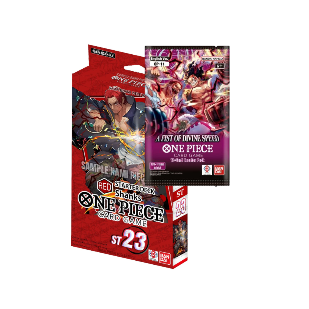 ONE PIECE TCG - STARTER DECK RED SHANKS ST23