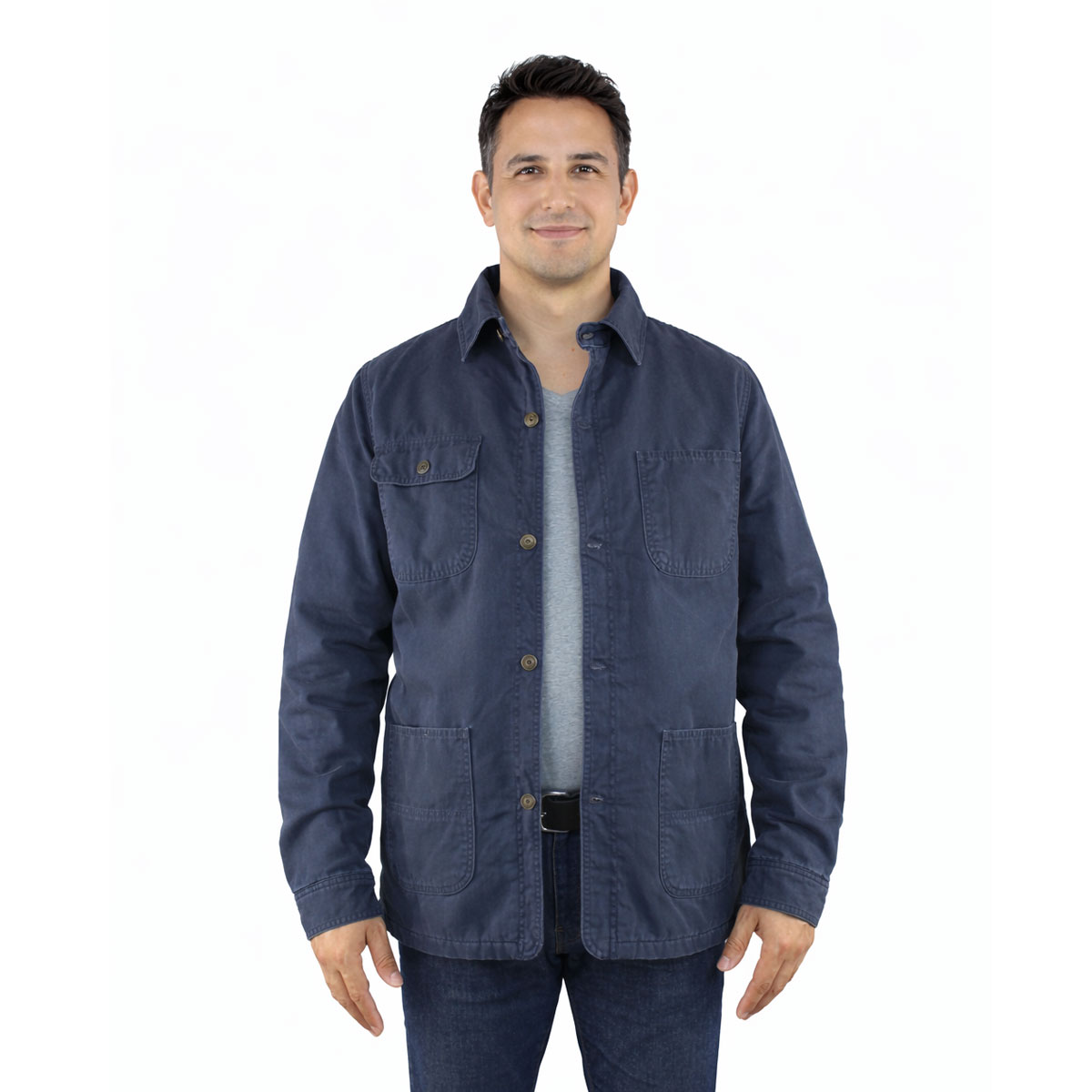 Chamarra Gabardina Con Forro Hombre GB001