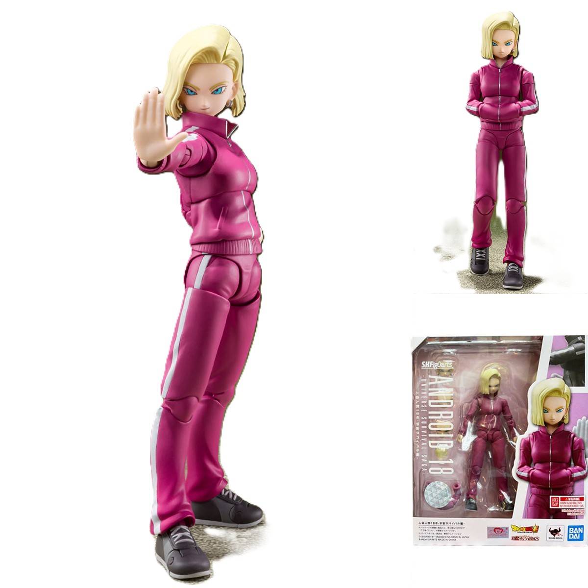 Android 18 Universe Survival Tamashii Nations Sh Figuarts Dragon Ball ...