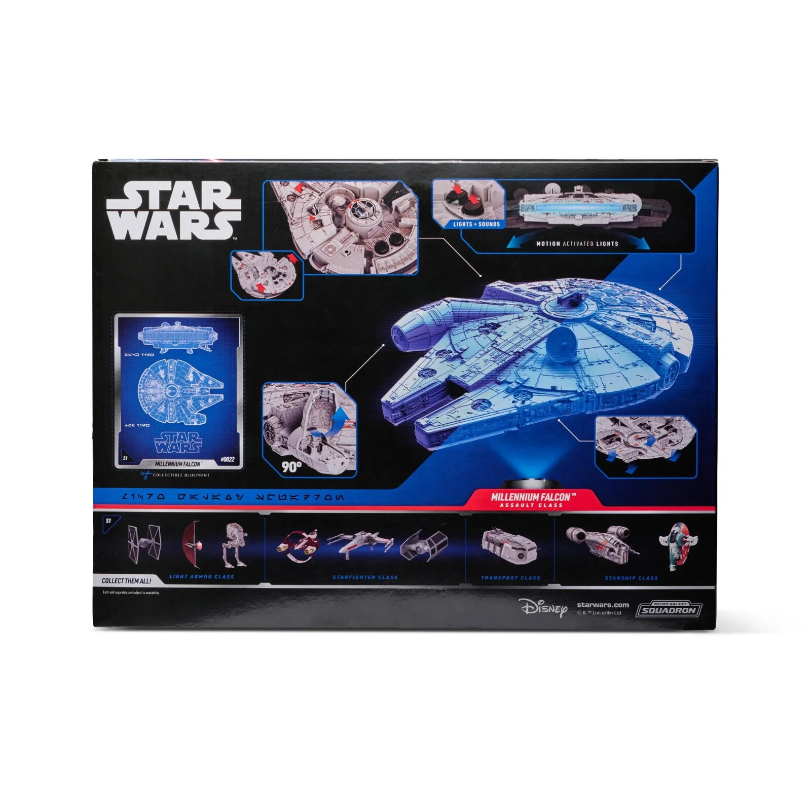 Millennium Falcon Micro Galaxy Squadron Serie 1 Star Wars