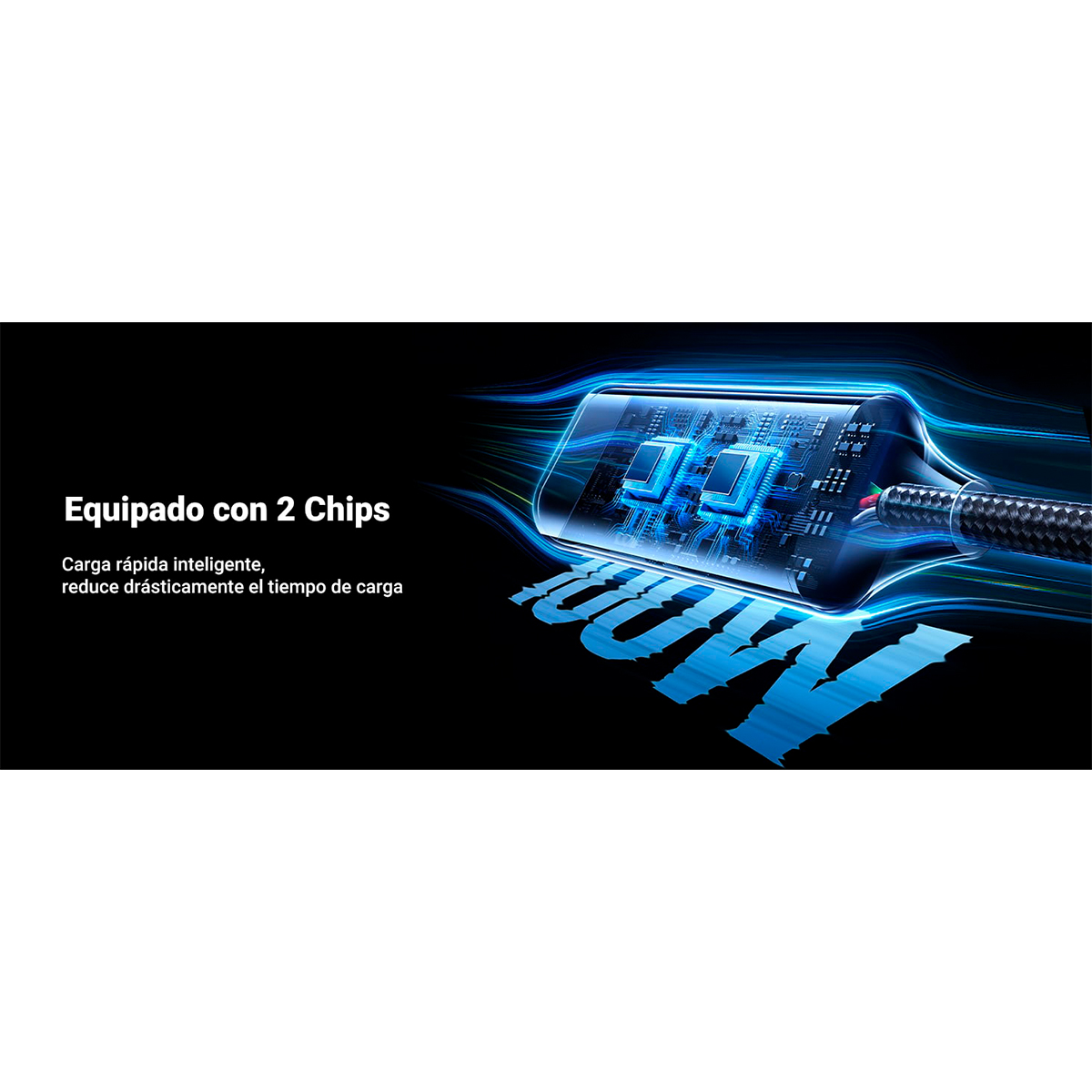 Cable USB-C a USB-C | 2 Metros | Carga Rápida de hasta 100W - 70429 UGREEN