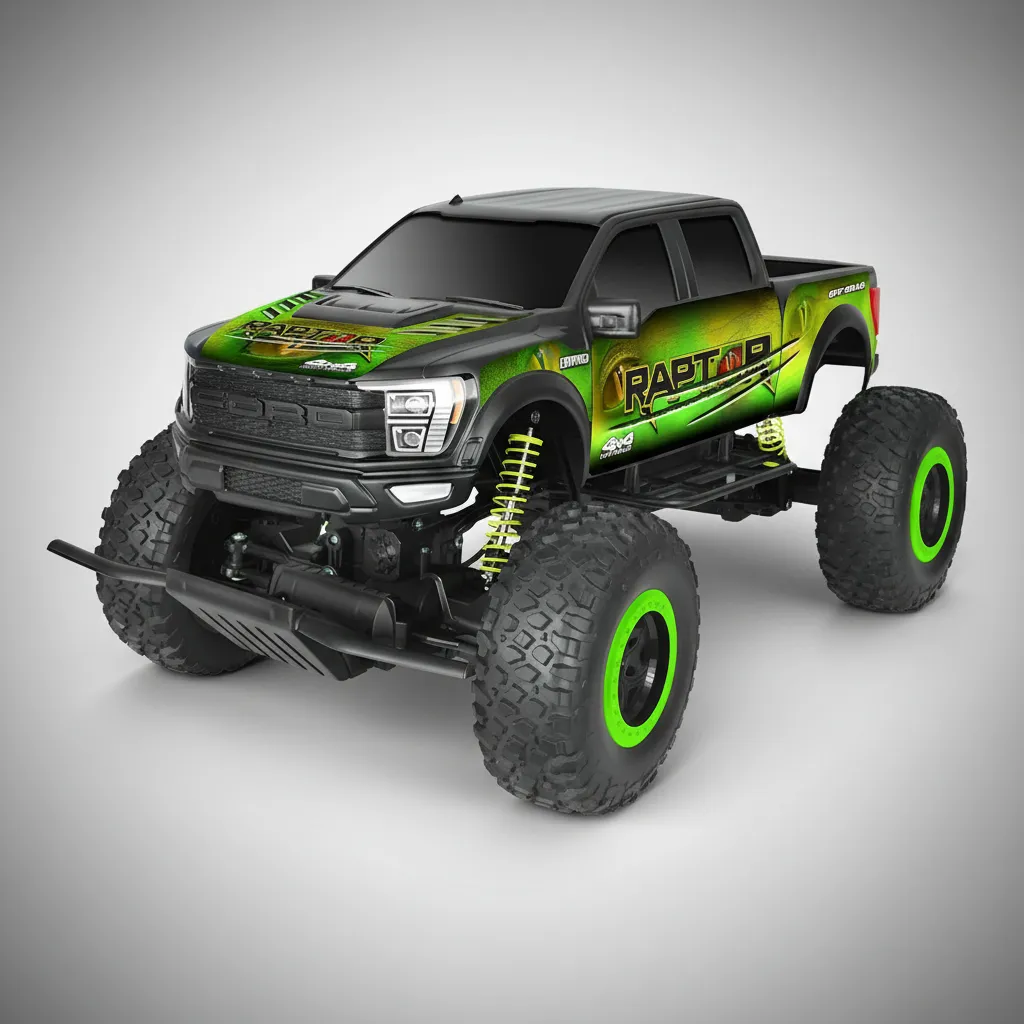 Ford Raptor F150 Radio Control Taiyo Rc Escala 1:16, 2.4 G