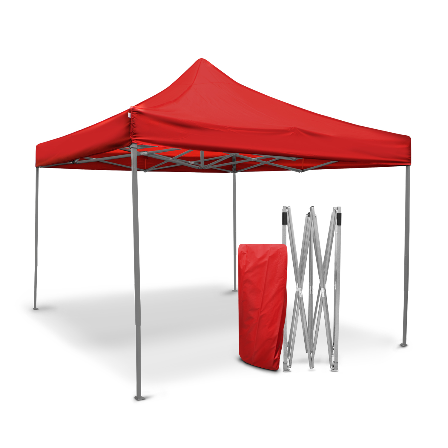 Carpa Toldo Reforzada Plegable 3x3 Impermeable Acero Inoxidable