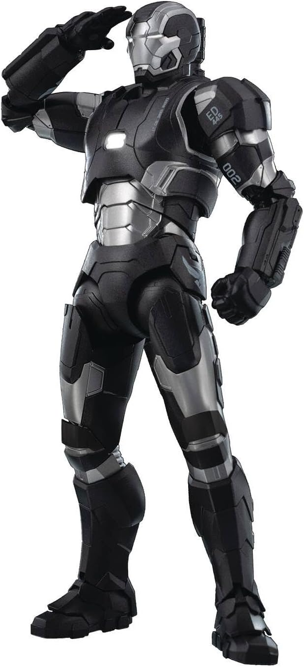 Threezero DLX War Machine Mark 2 Figura Coleccionable Marvel (~17 cm)