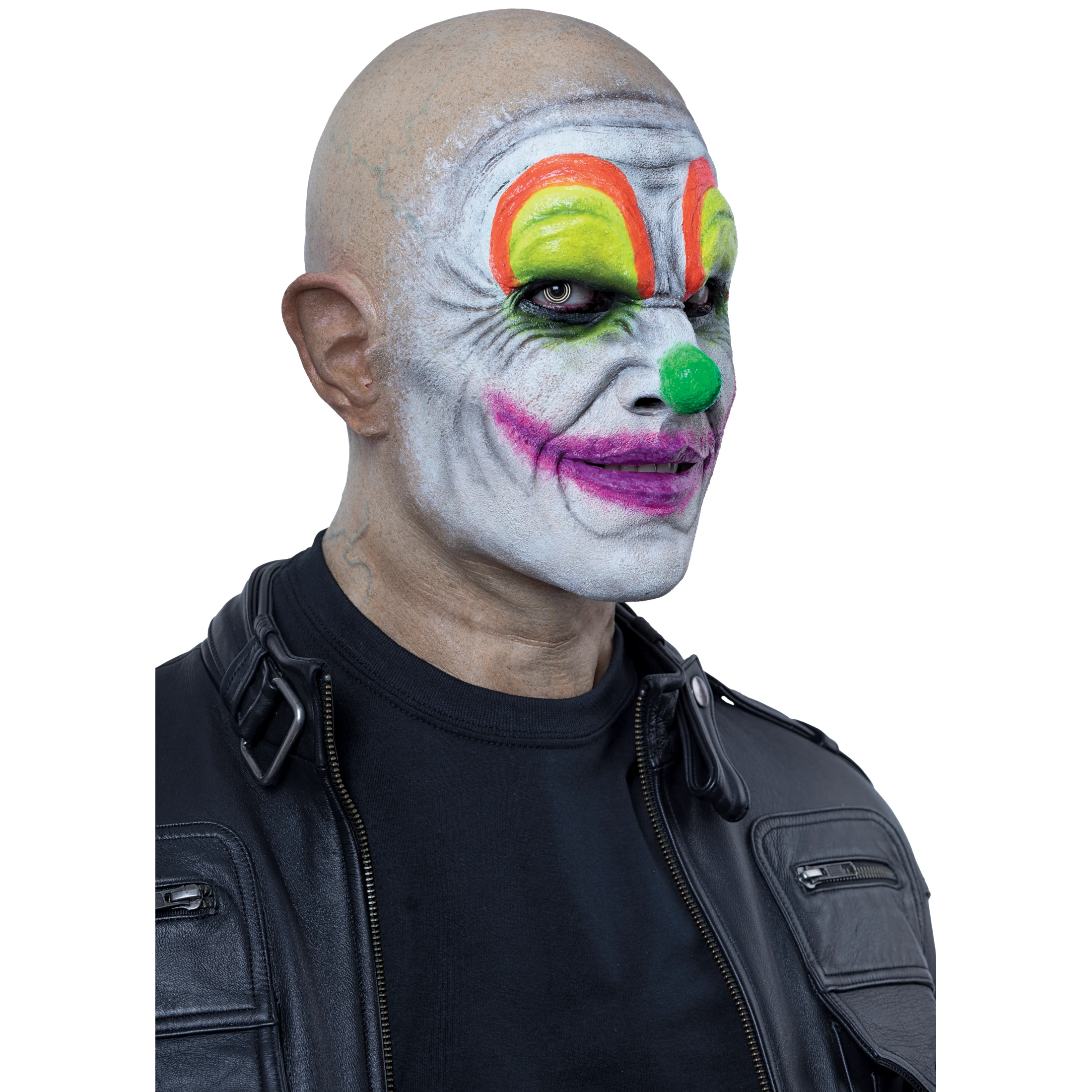 Máscara De Payaso Terrorífico Hooligan Clown– Hyper Mask de Ghoulish ...