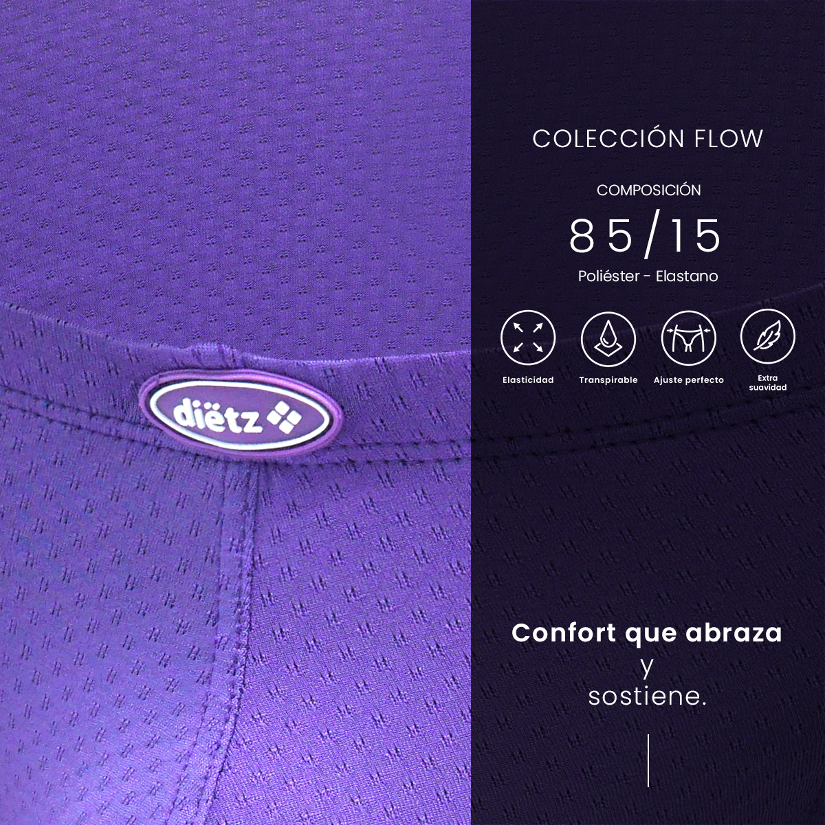 Set De 3 Trusas Para Hombre Flow dietz Diseño Moderno