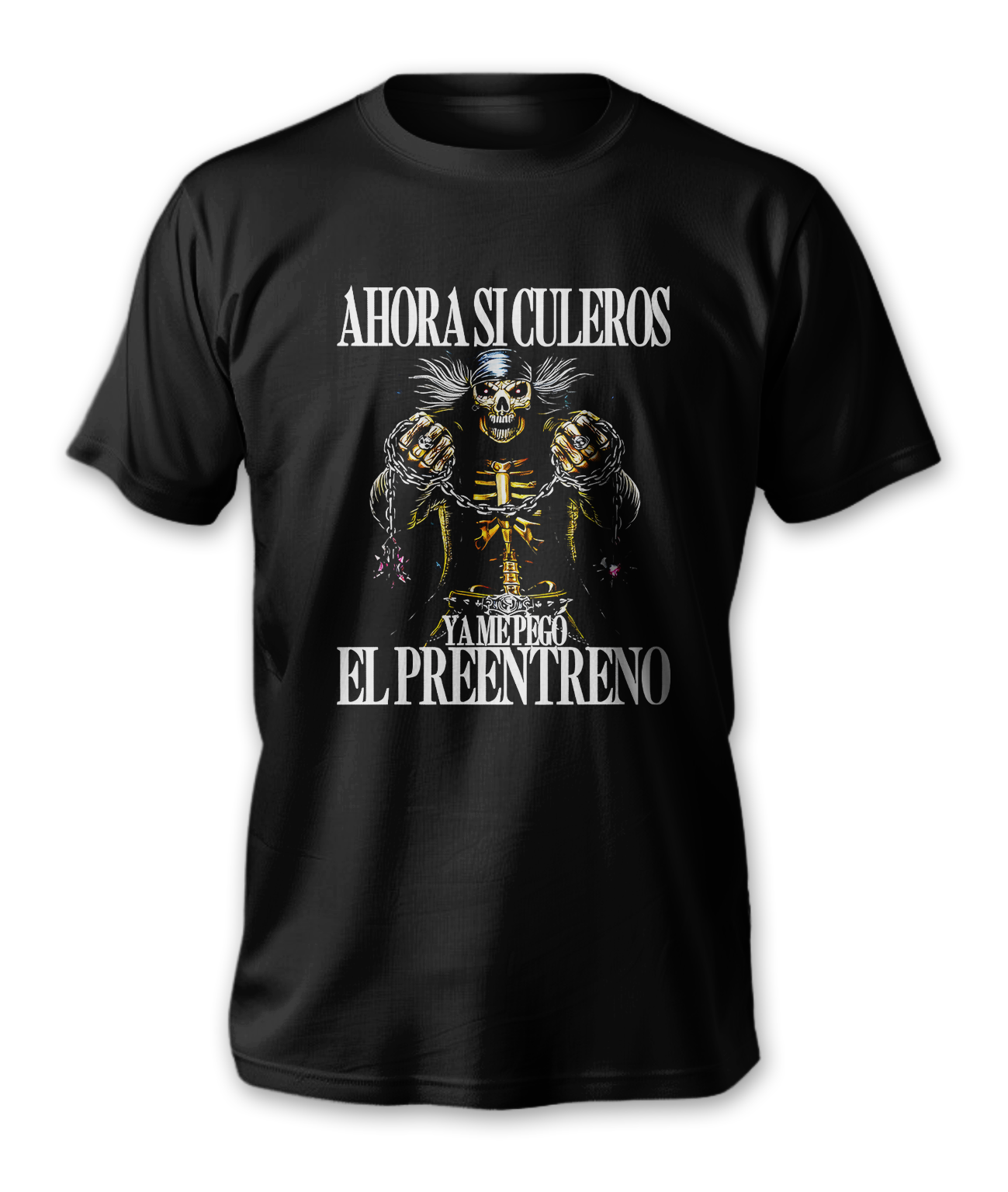 Playera para Hombre Calacas Chidas El Preentreno GYM XOLO
