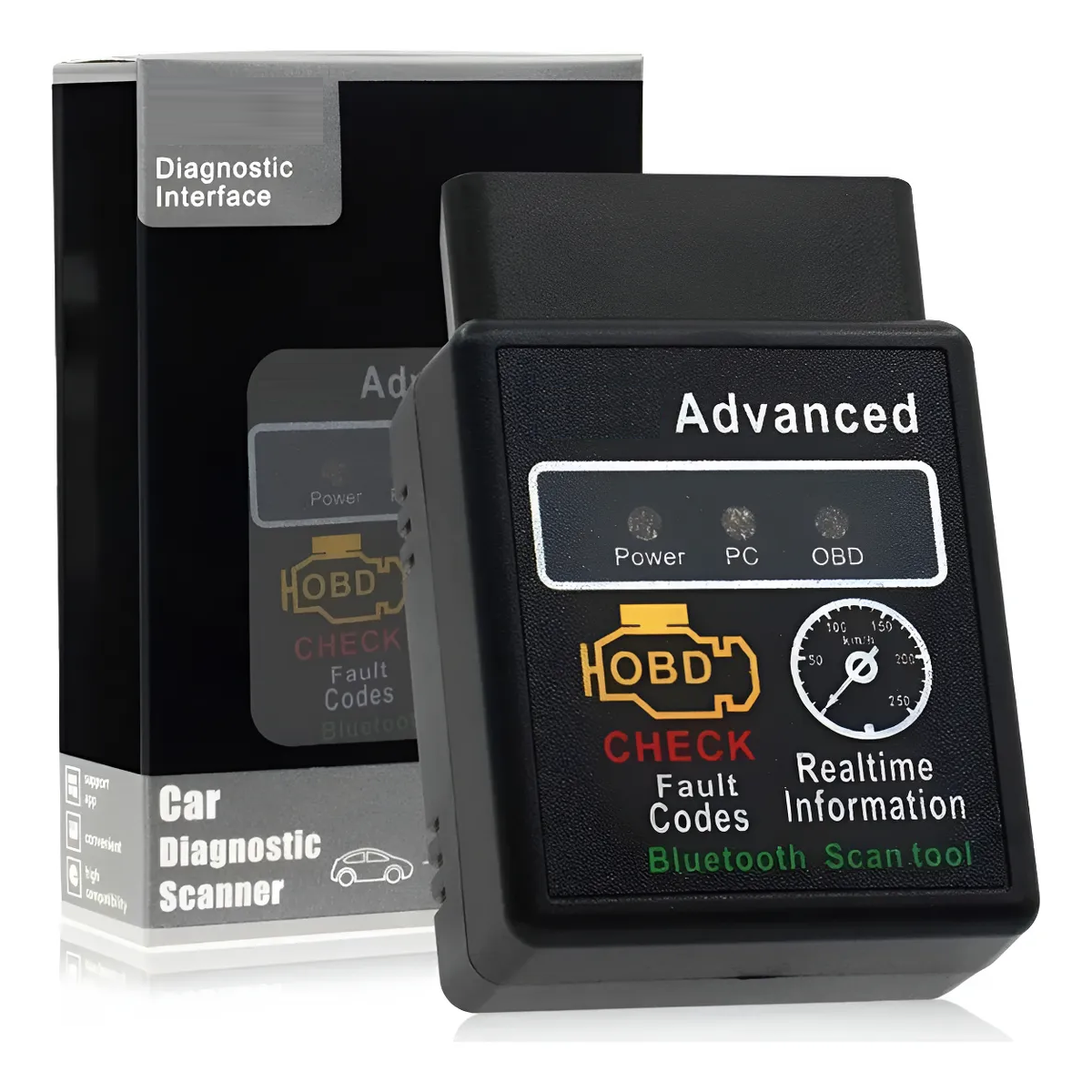 Escaner Automotriz Hh Malubero Elm327 V1.5 Bluetooth 5.1