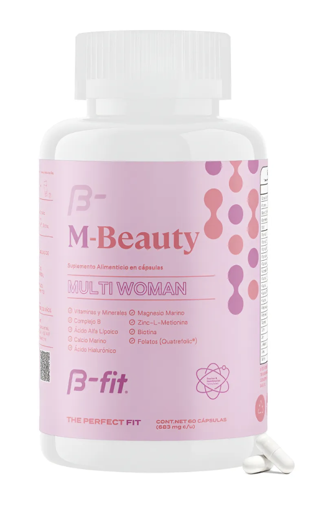 B-fit M-beauty Suplemento Multivitaminico Mujer 60 Cápsulas Sabor Sin sabor