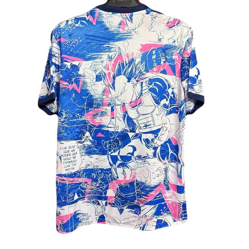 Increible! Jersey Japon Edicion Especial Vegeta Pink Blue Talla S