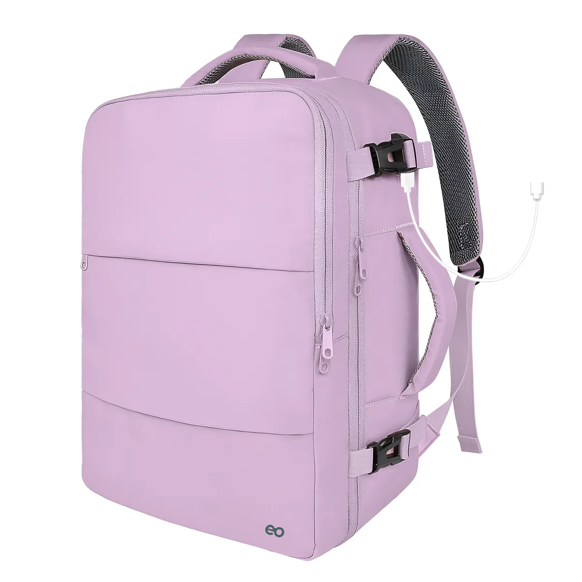 Mochila De Viaje Mujer, Mochila Para Laptop Violeta