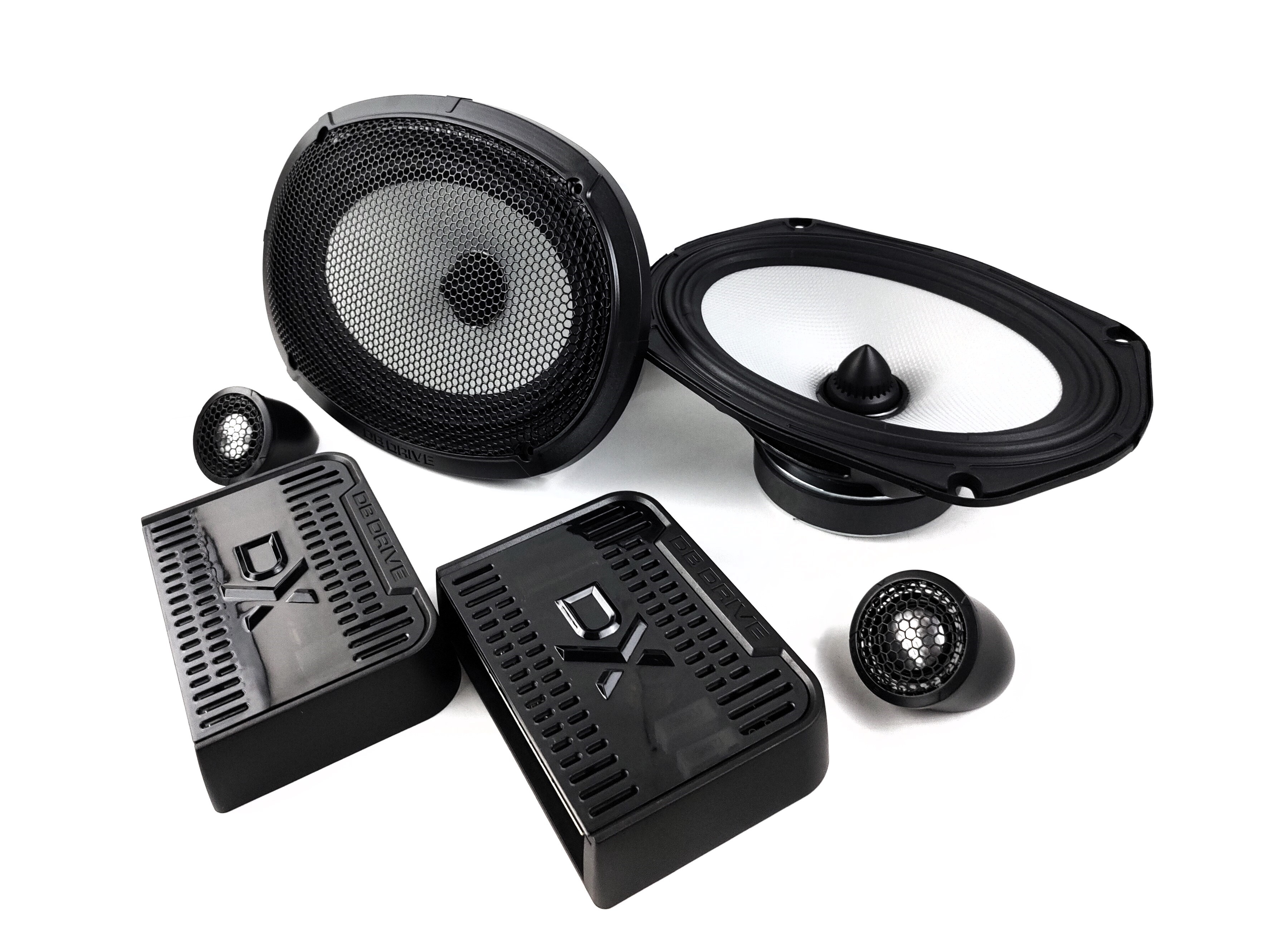 Set de Medios DB Drive DX Series DX-S69C 125w RMS 6x9 Pulgadas 4 Ohms 2 ...