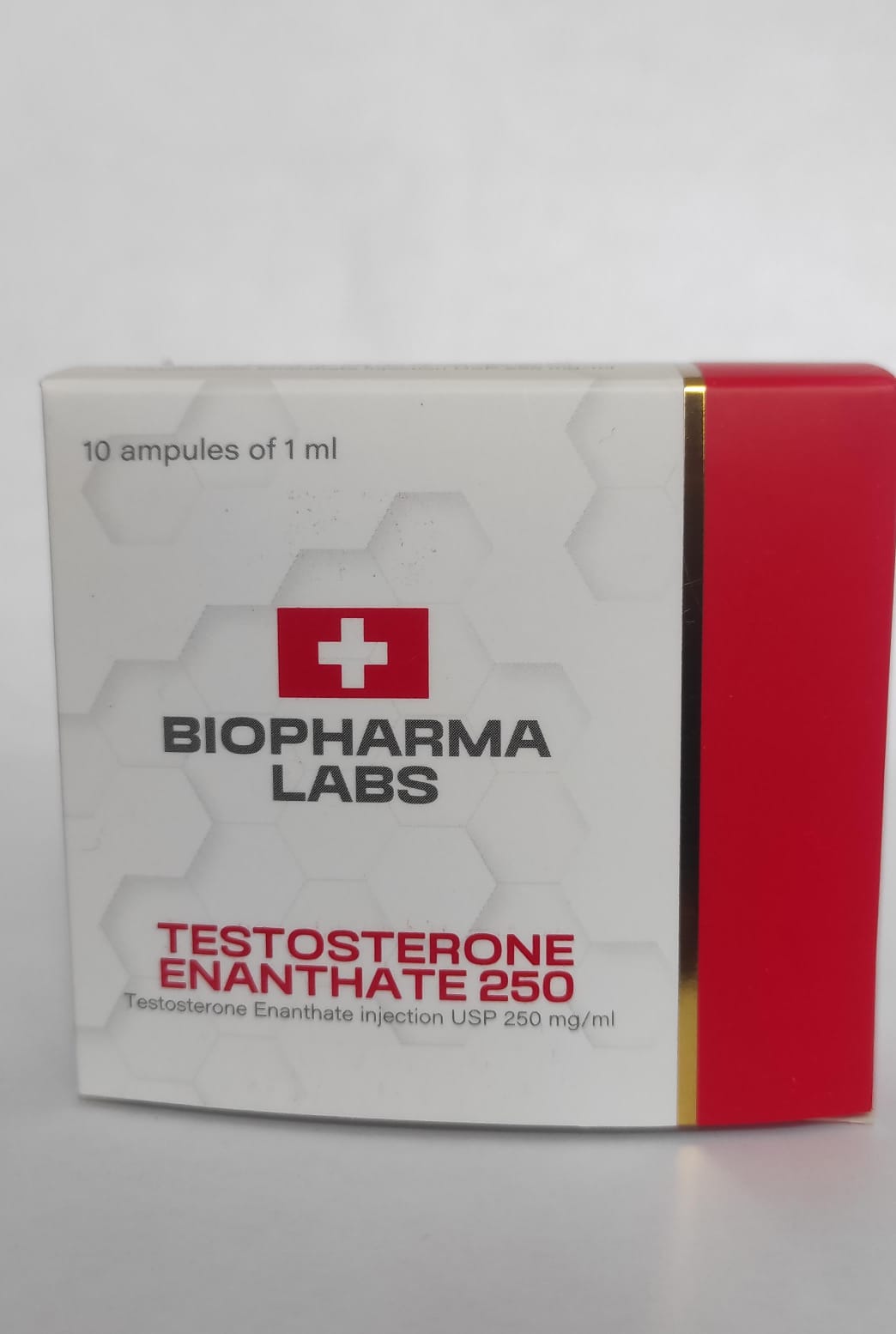 Testosterone Enanthate Biopharma 250mg 10ml Volumen y Potencia